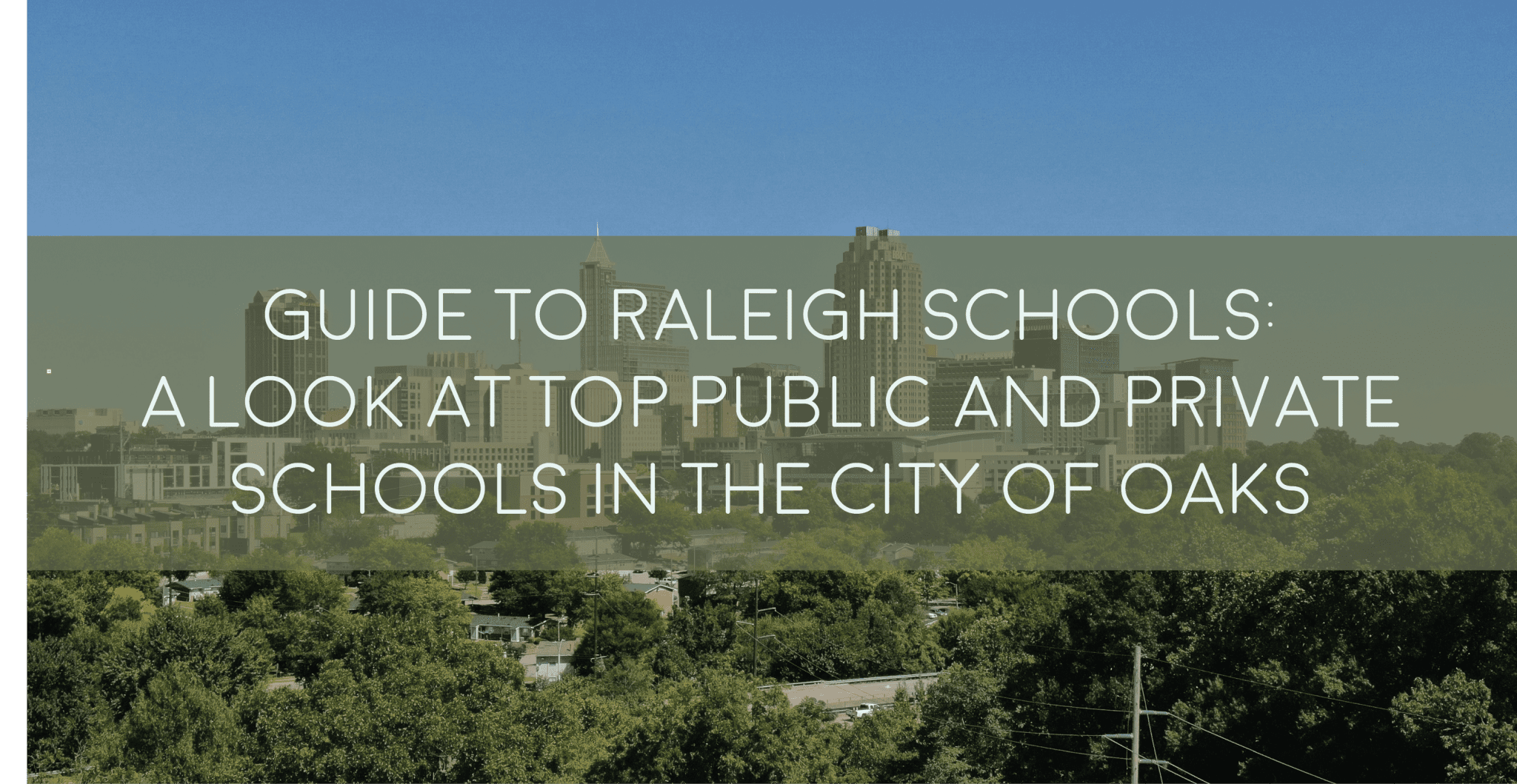 Guide to Raleigh Schools: A Look at Top Public and Private Schools in ...